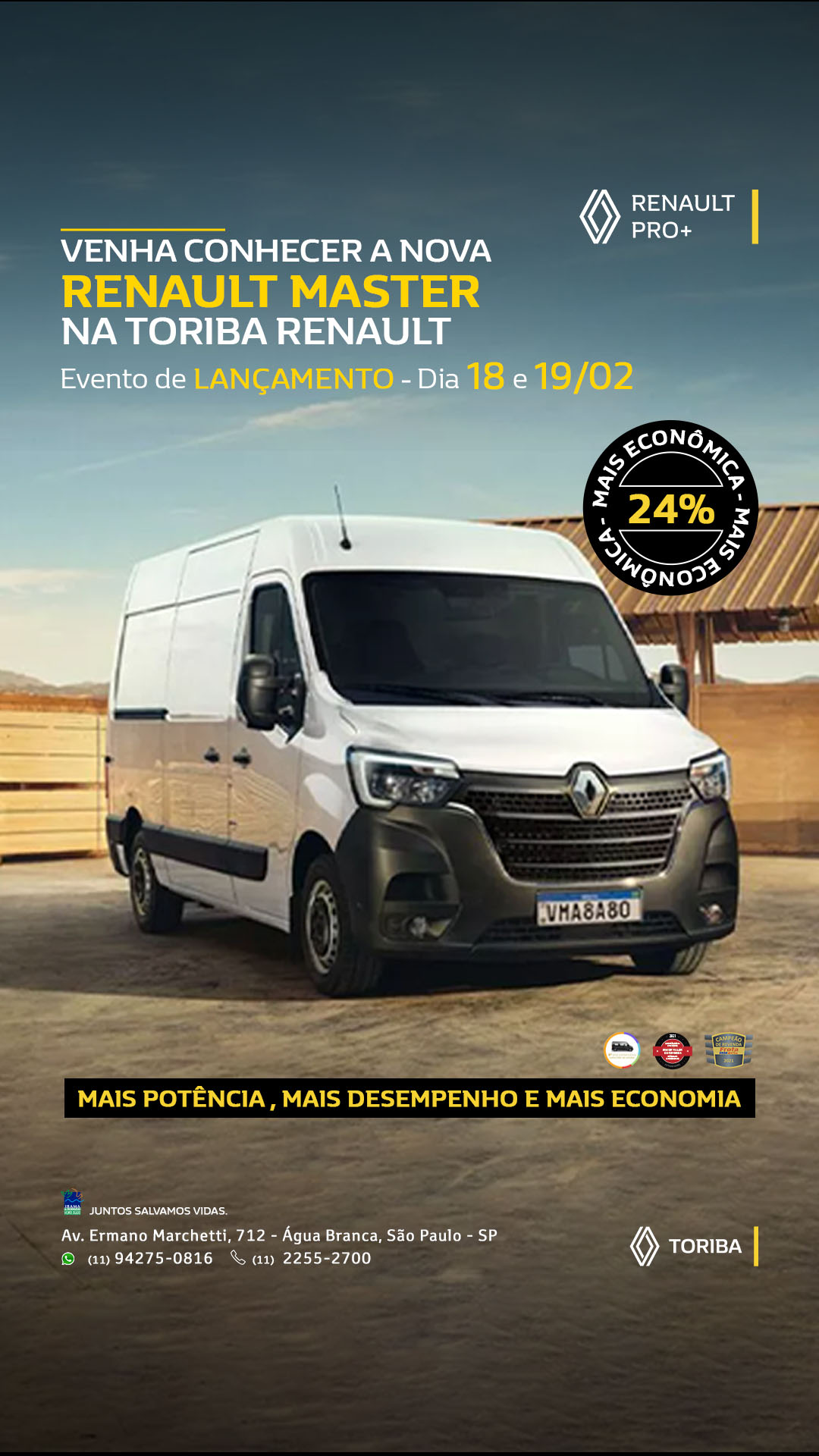 Nova Master 2022 – Google – Renault Toriba